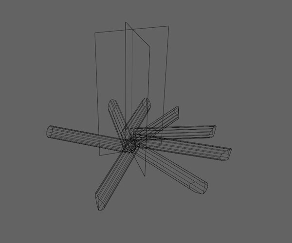 ArtStation - Bonfire - Fire Pit - Fogueira Low-poly 3D model | Game Assets