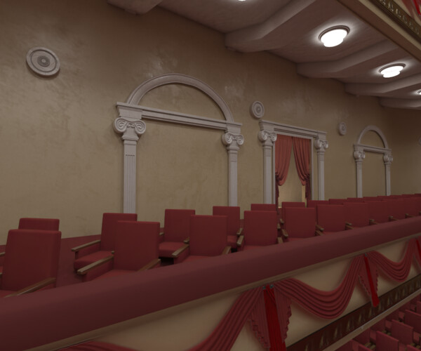 ArtStation - theater realistic | Artworks
