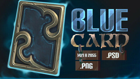 ArtStation - Cardboard Card Template | Game Assets