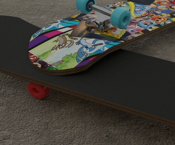 ArtStation - Anime Skateboard | Artworks