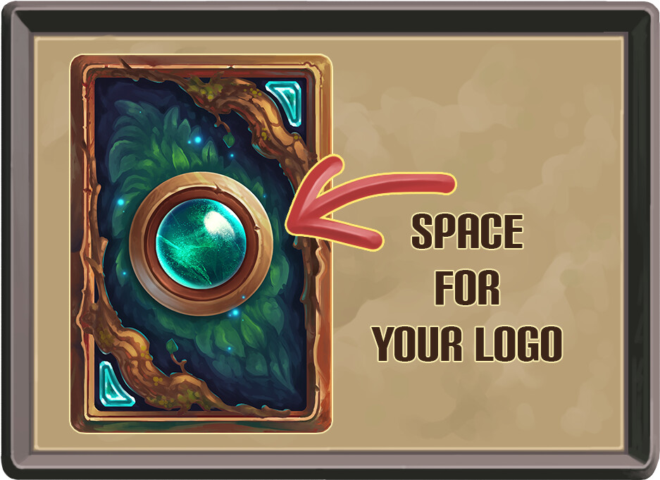 ArtStation - Nature Card Template | Game Assets