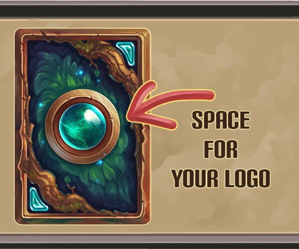 ArtStation - Nature Card Template | Game Assets