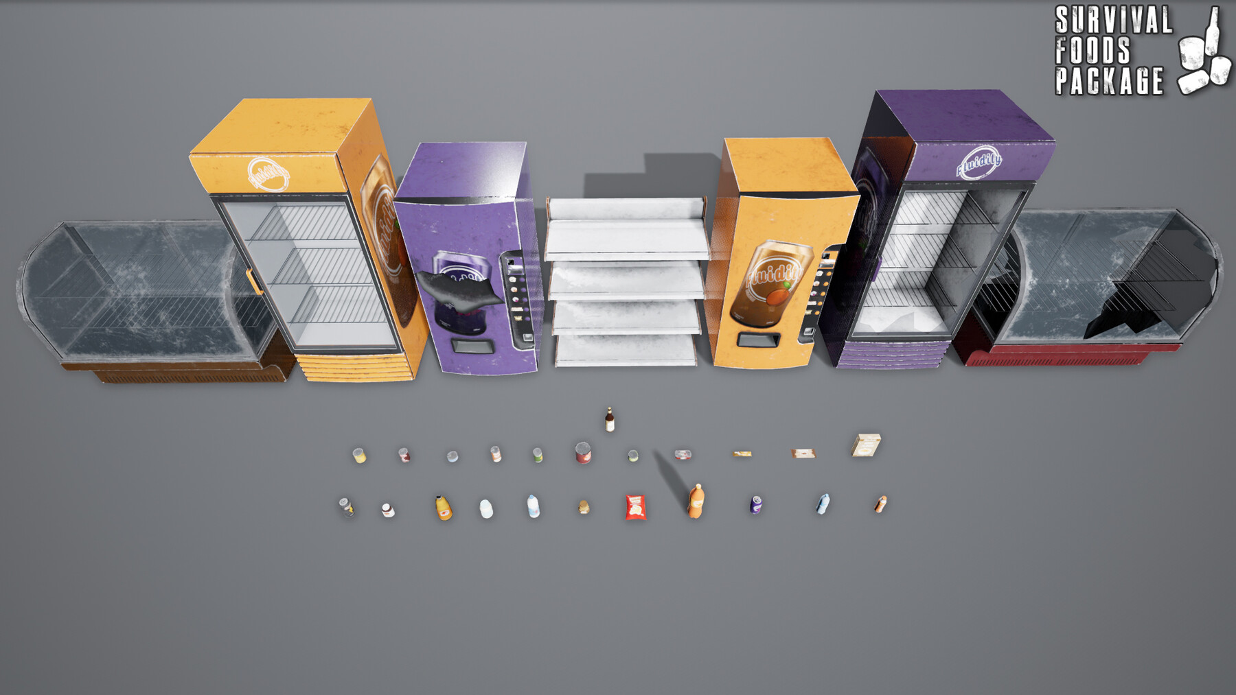 ArtStation - Survival Foods Package | Game Assets