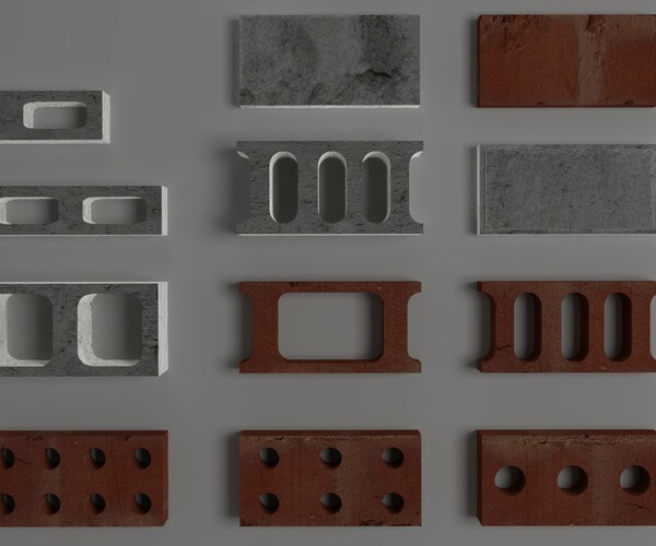 ArtStation - Brick Pack | Artworks