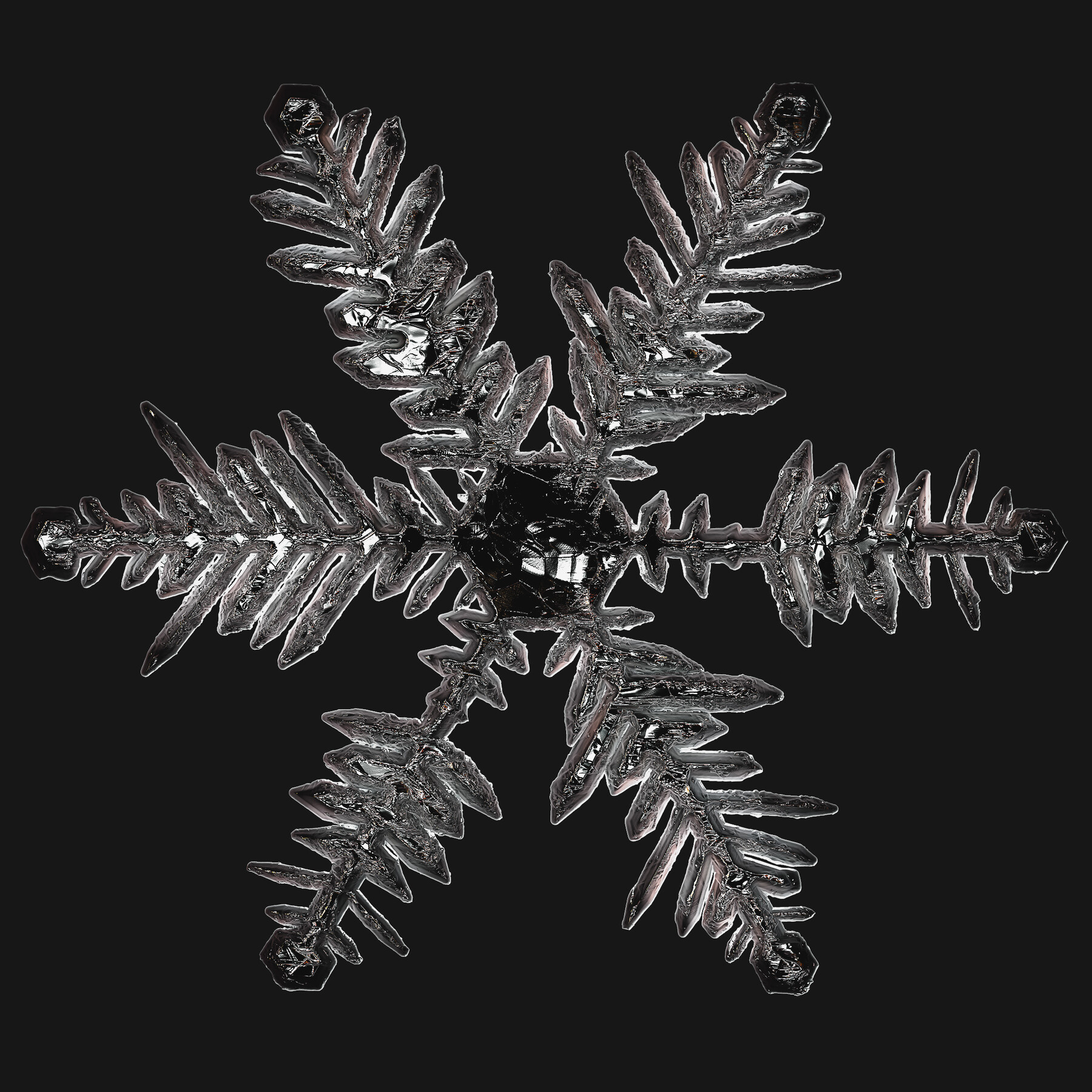 ArtStation - Procedural Snowflake Generator | Resources