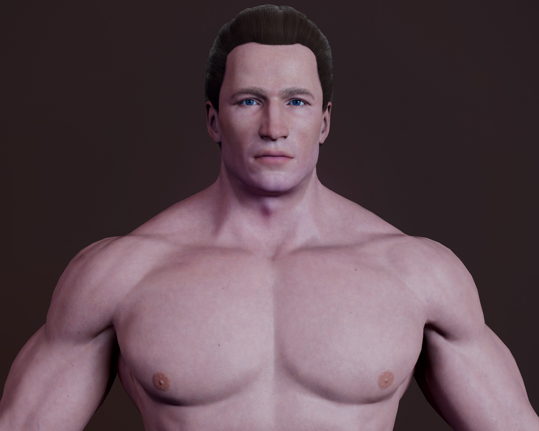 ArtStation - Bodybuilder 01 | Game Assets
