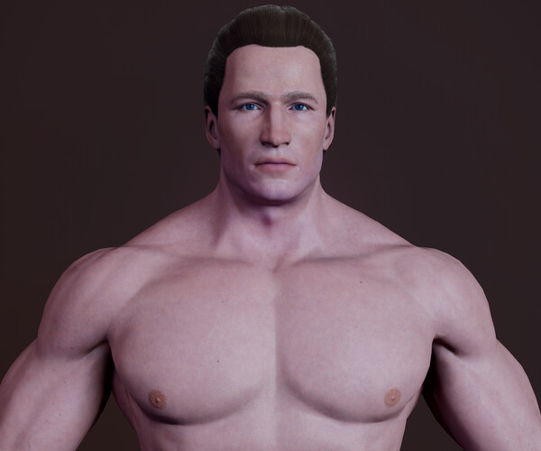 ArtStation - Bodybuilder 01 | Game Assets