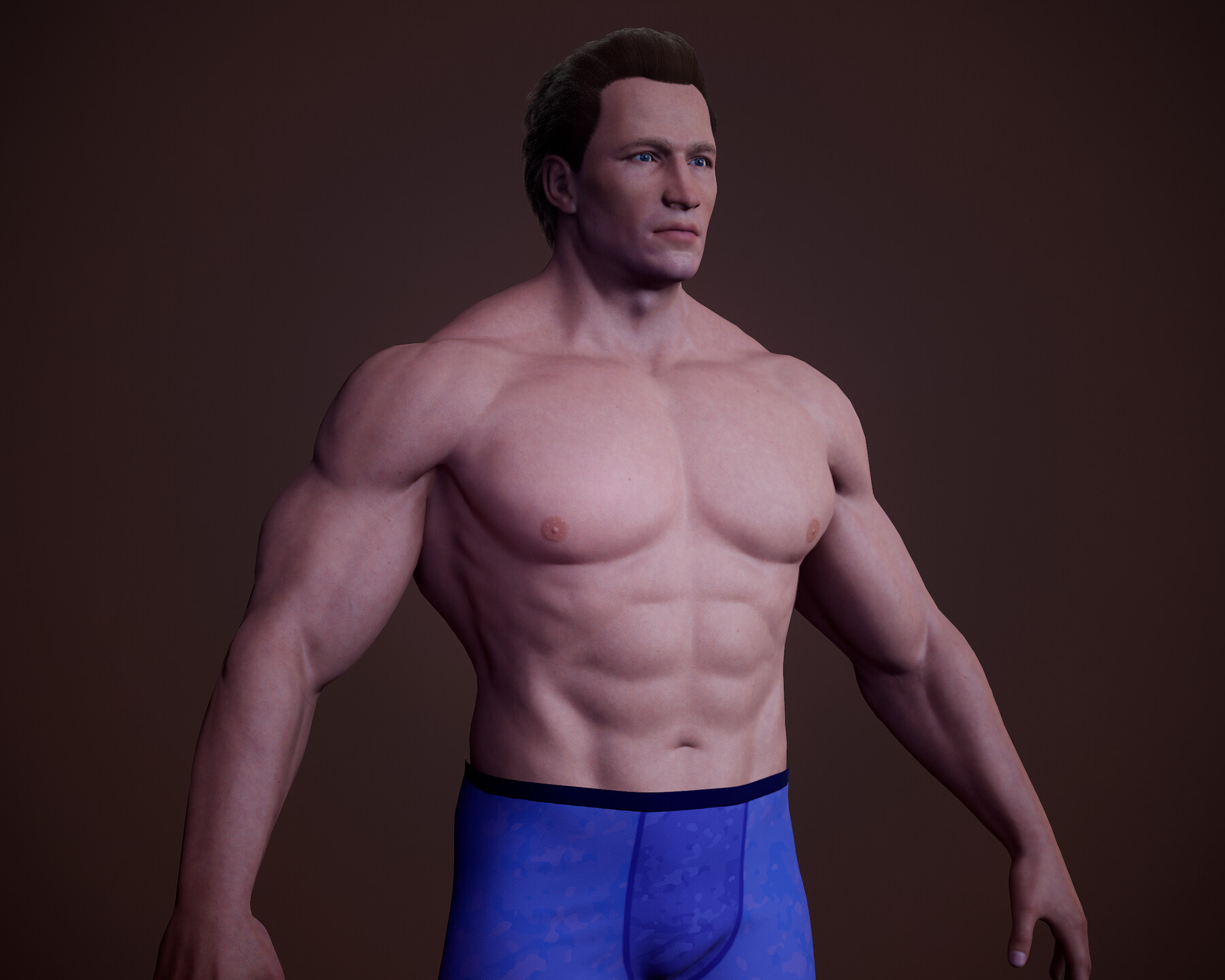 ArtStation - Bodybuilder 01 | Game Assets