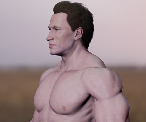 ArtStation - Bodybuilder 01 | Game Assets