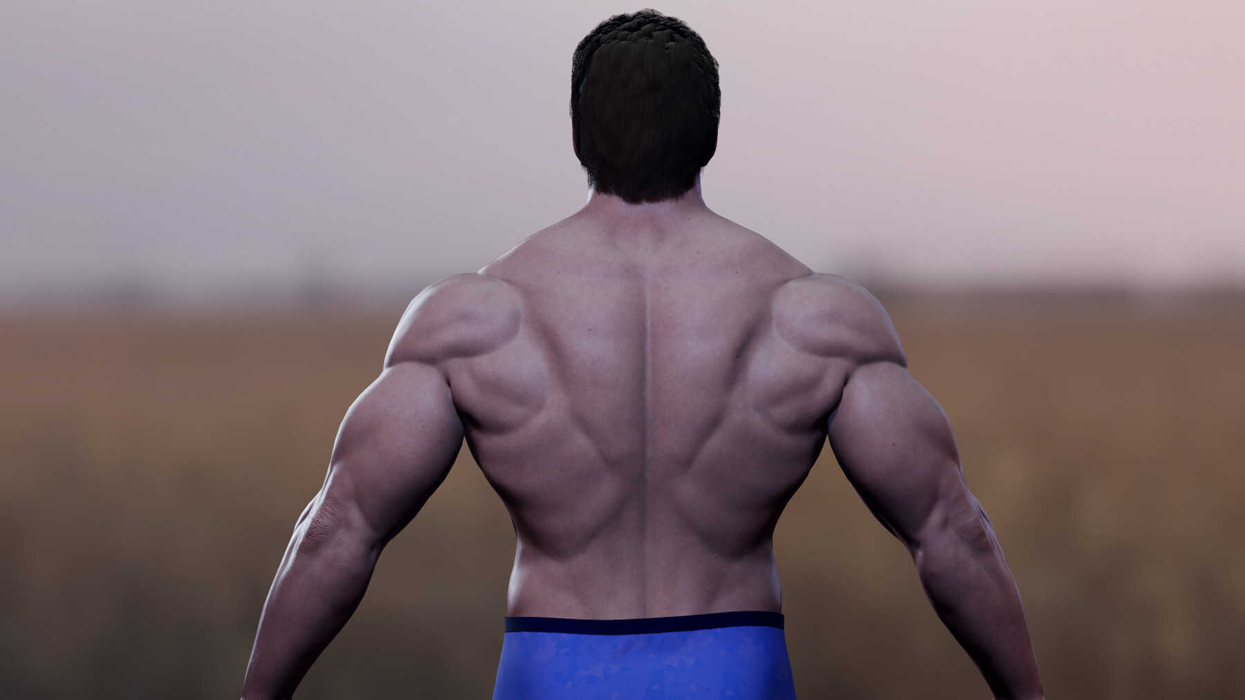 ArtStation - Bodybuilder 01 | Game Assets