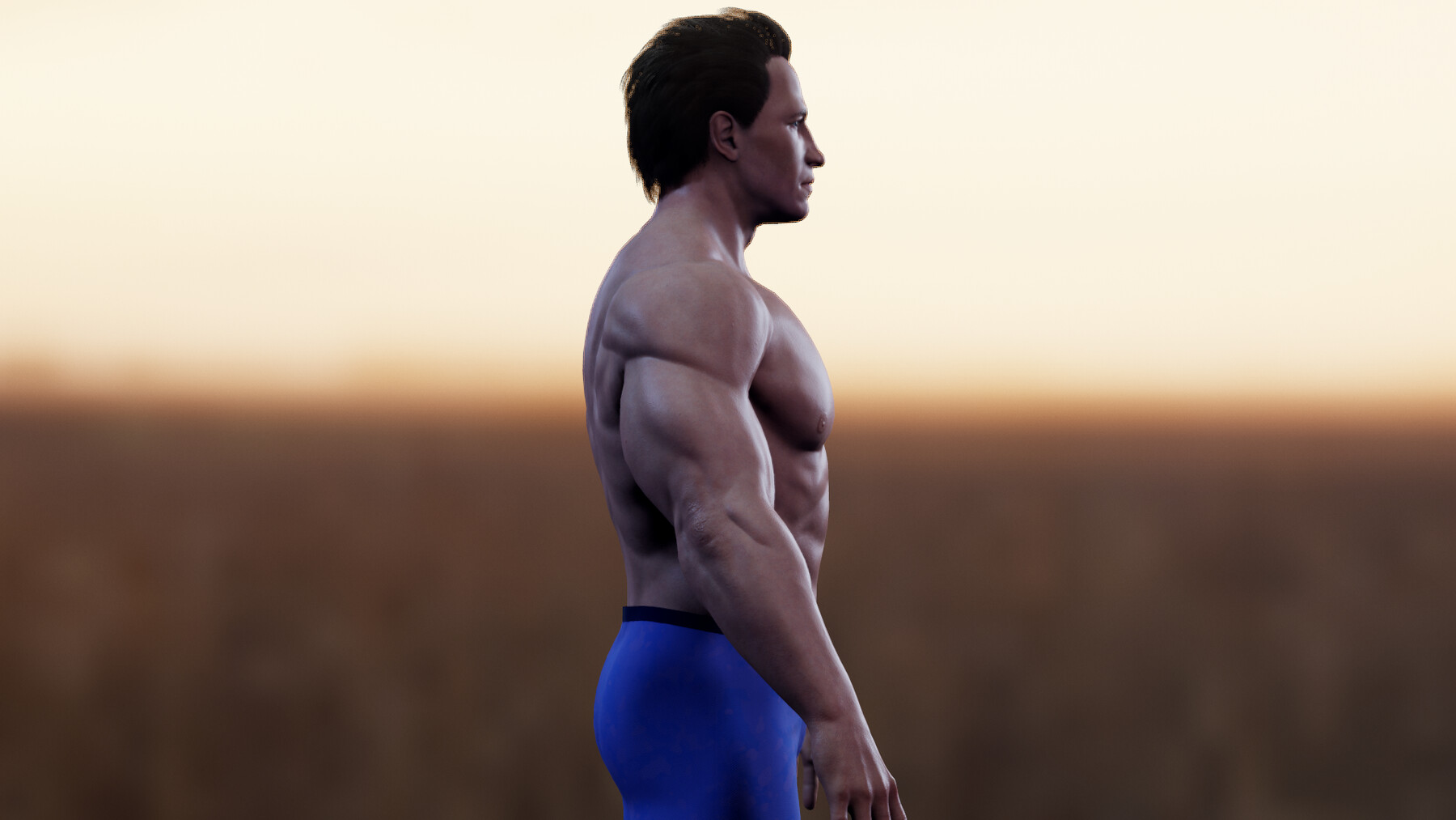 ArtStation - Bodybuilder 01 | Game Assets