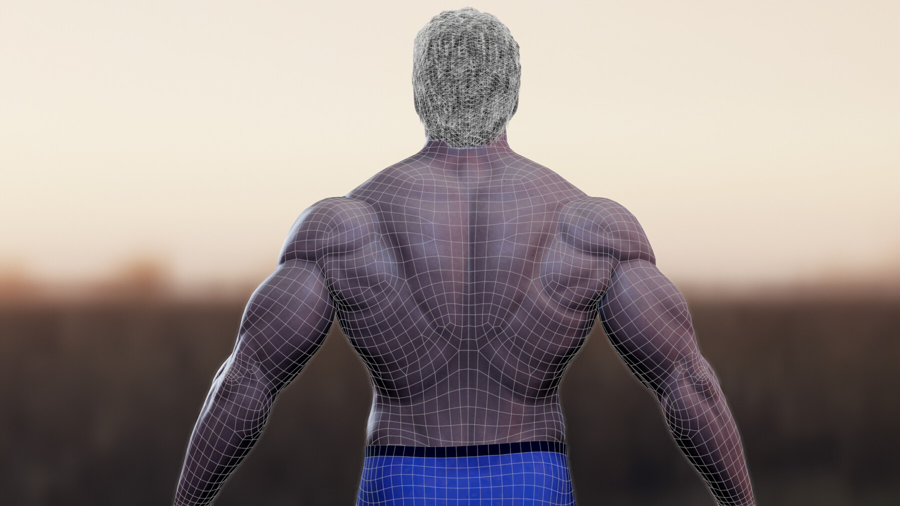 ArtStation - Bodybuilder 01 | Game Assets