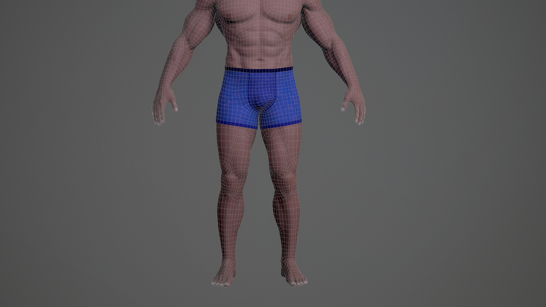 ArtStation - Bodybuilder 01 | Game Assets