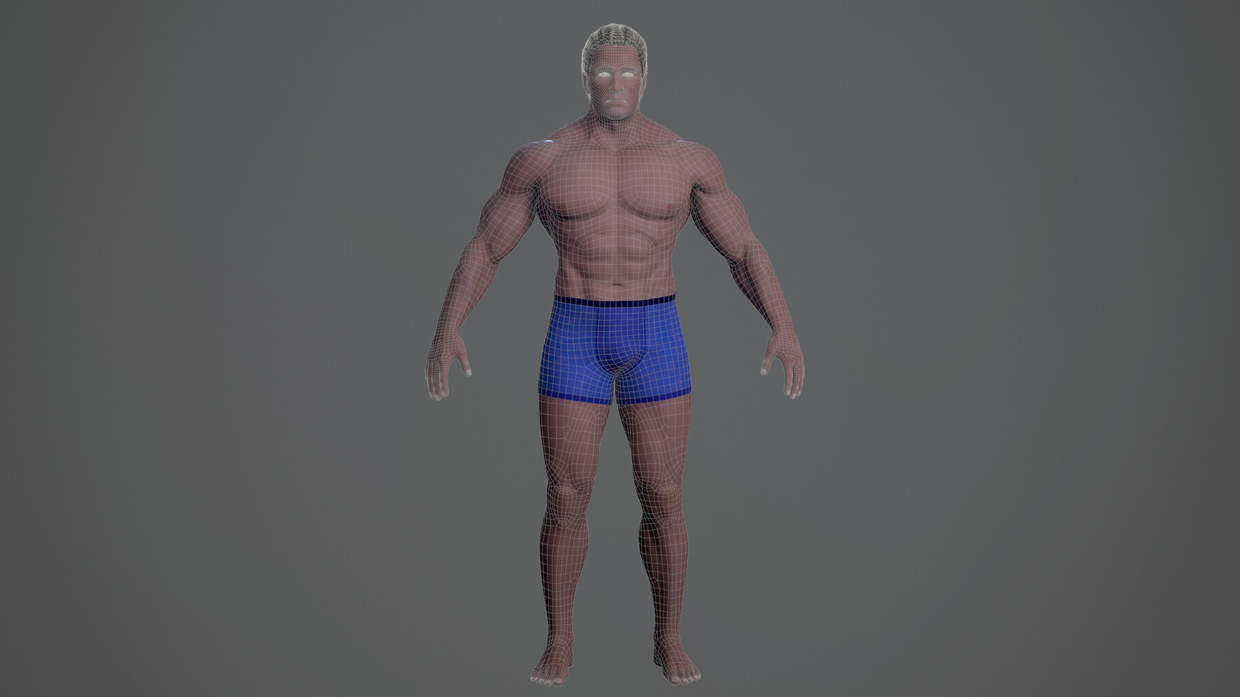 ArtStation - Bodybuilder 01 | Game Assets