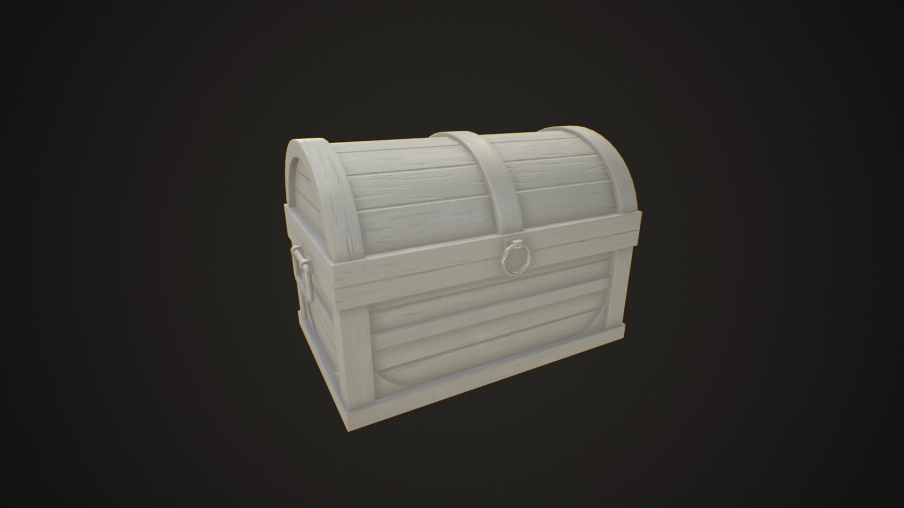 ArtStation - Medieval Treasure Chest - Wooden Chest I | Game Assets