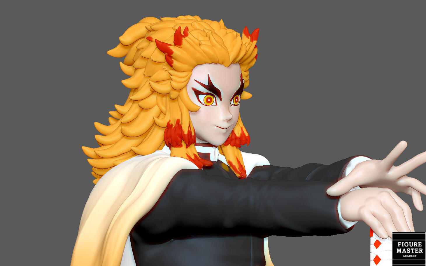 ArtStation - RENGOKU 2 KIMETSU NO YAIBA ANIME STATUE CHARACTER 3D print ...
