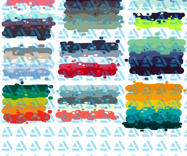 ArtStation - Color Palette 10 for Clip Studio Paint and Ex | Artworks