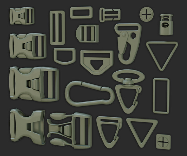 ArtStation - buckles kit | Resources
