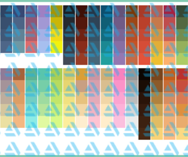 ArtStation - Color Palette 14 for Clip Studio Paint and Ex | Artworks