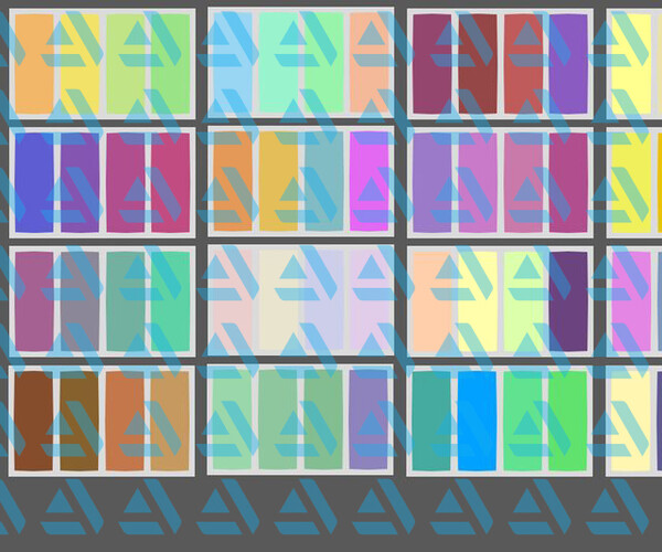 ArtStation - Color Palette 17 for Clip Studio Paint and Ex | Artworks