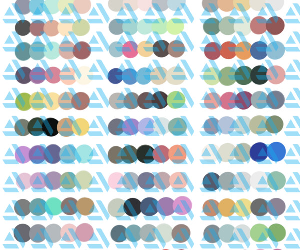 ArtStation - Color Palette 53 for Clip Studio Paint and Ex | Artworks