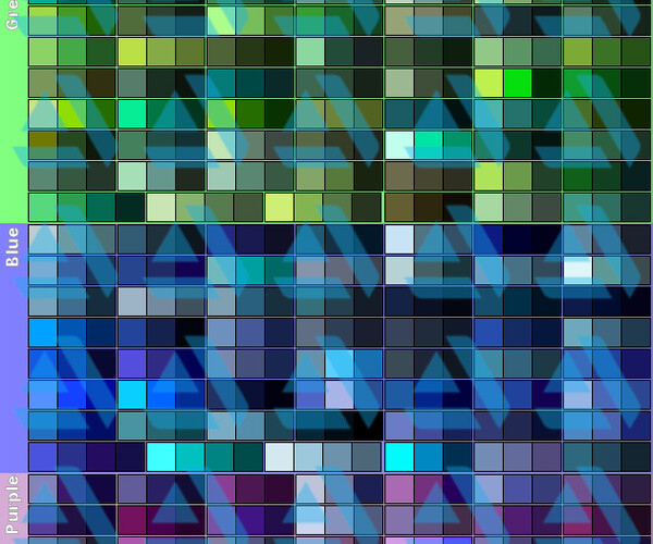 ArtStation - Color Palette 21 for Clip Studio Paint and Ex | Artworks