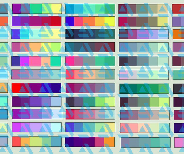 ArtStation - Color Palette 19 for Clip Studio Paint and Ex | Artworks
