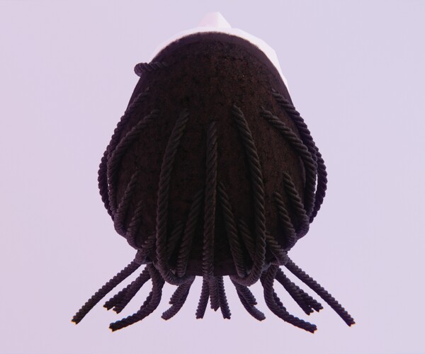 ArtStation - Long Dreads 3 | Game Assets