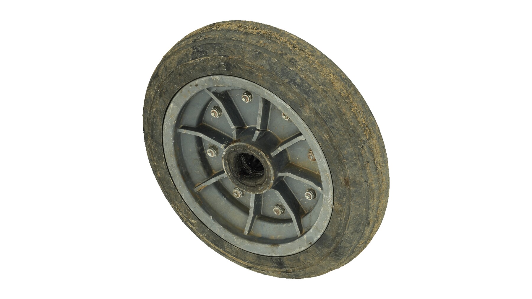 ArtStation - Plastic Wheel with Tire Raw Scanned 3D Model | Resources