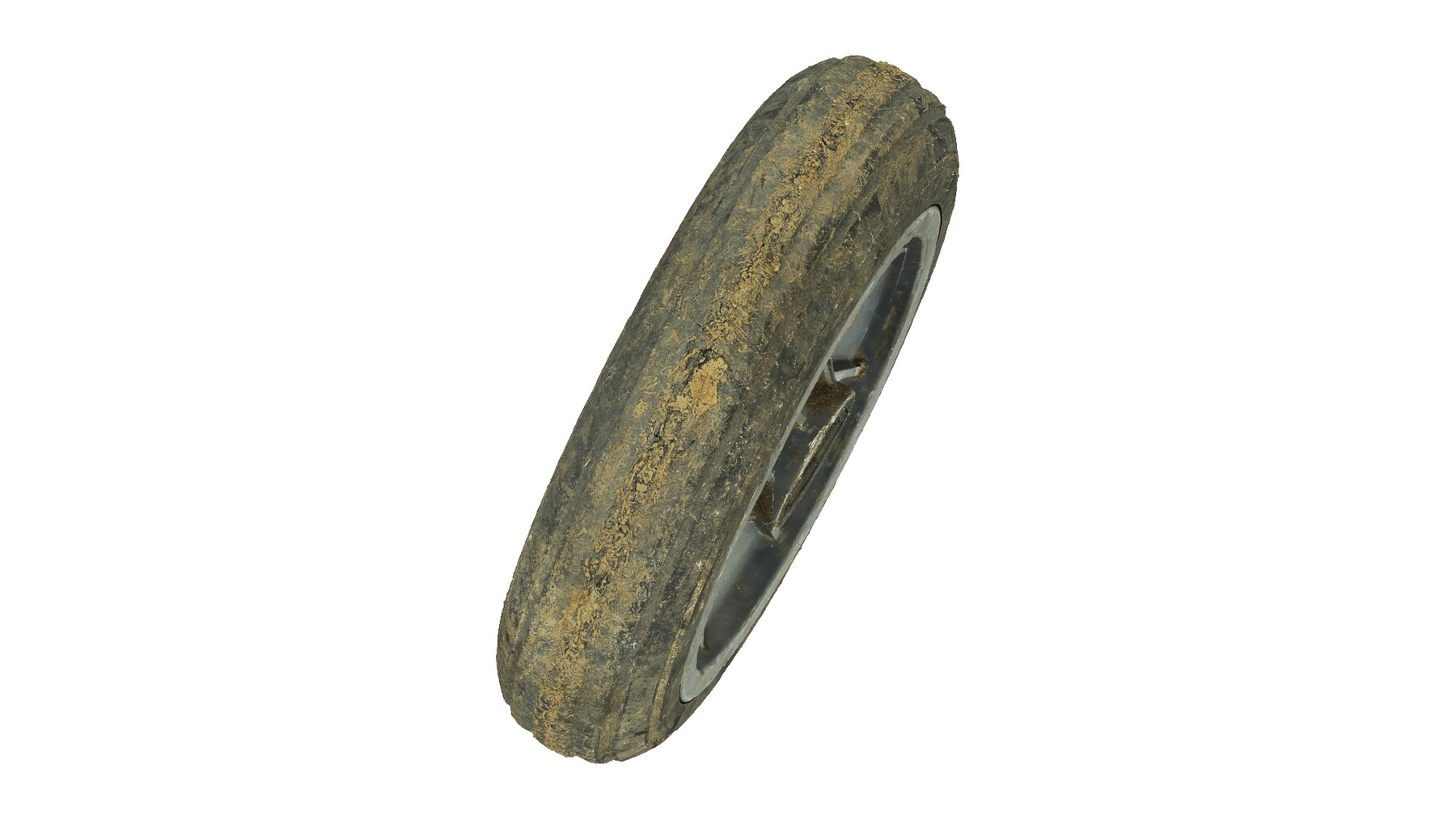 ArtStation - Plastic Wheel with Tire Raw Scanned 3D Model | Resources