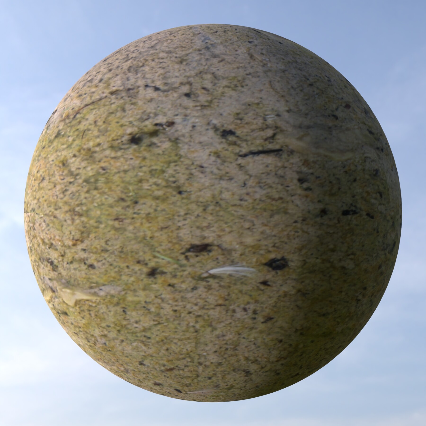 ArtStation - Yellow Morass 1 PBR Material | Game Assets