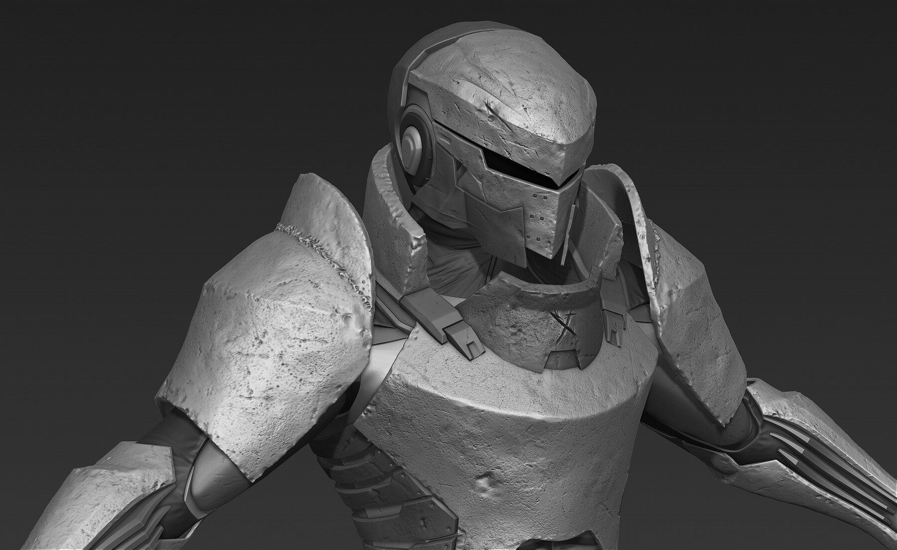 ArtStation - Paladin Knight Sci-Fi Style | Resources