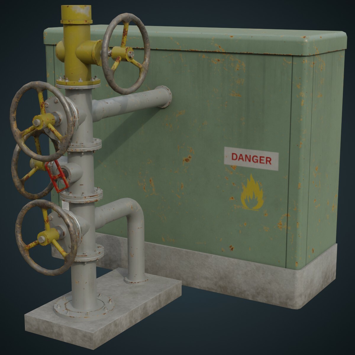 ArtStation - Valves 1B | Game Assets