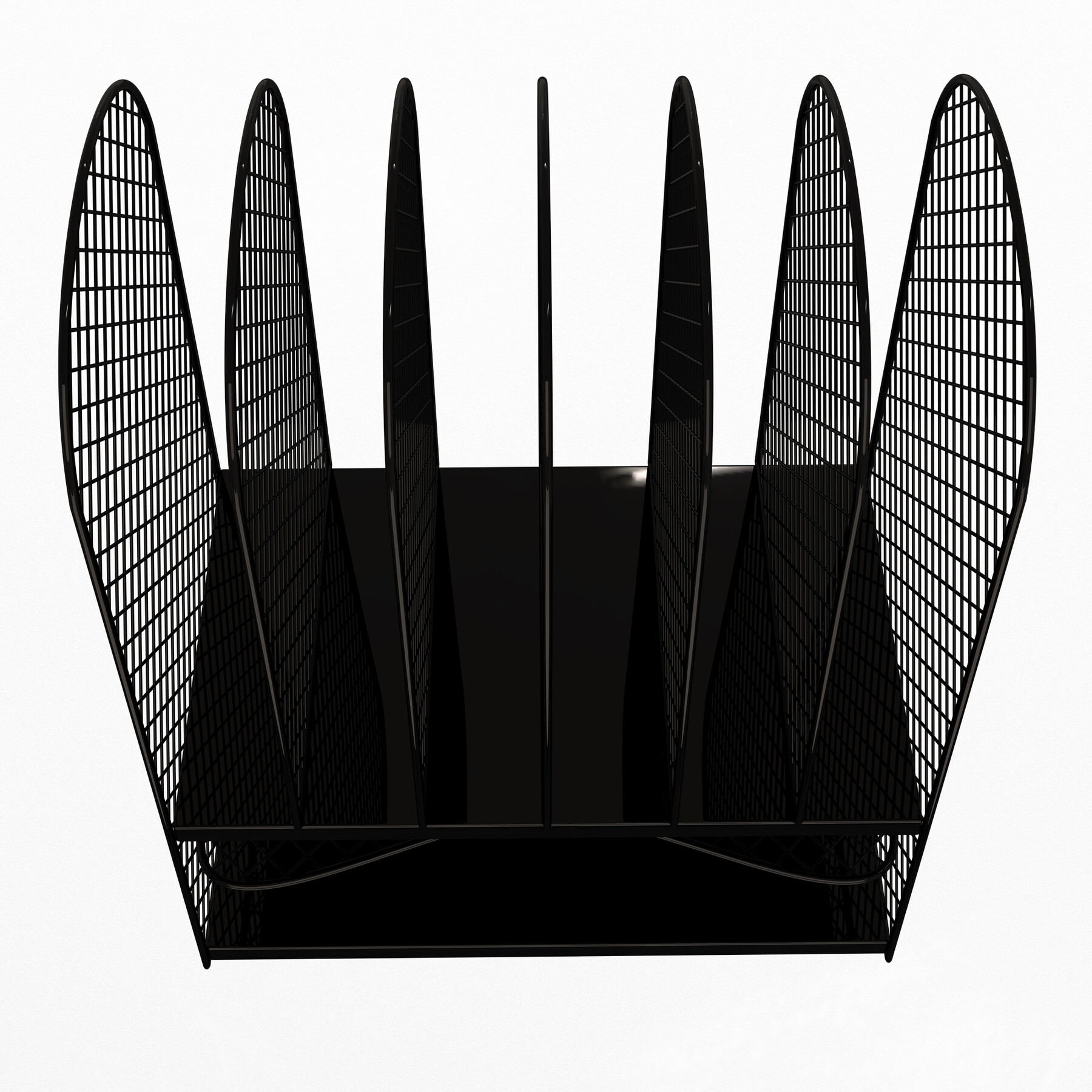 ArtStation - Black Mesh Tray Desktop Organizer | Resources