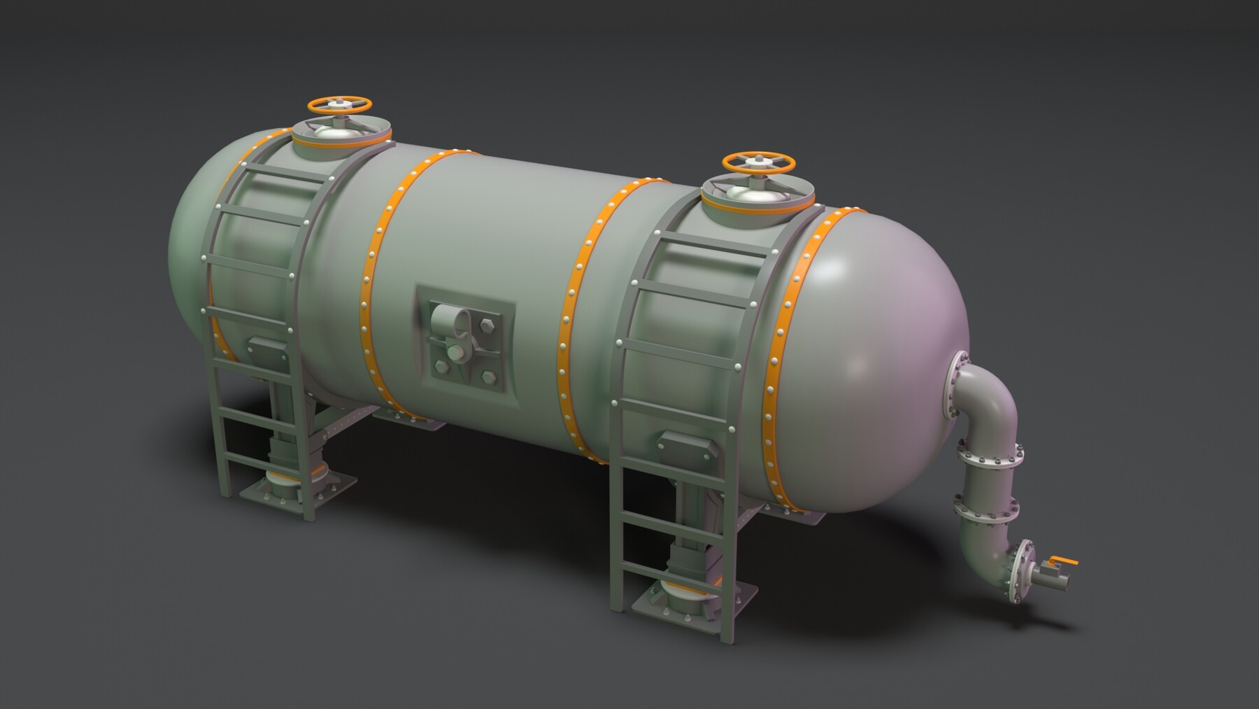 ArtStation - Industrial Tanks - part - 3 - 10 pieces | Resources