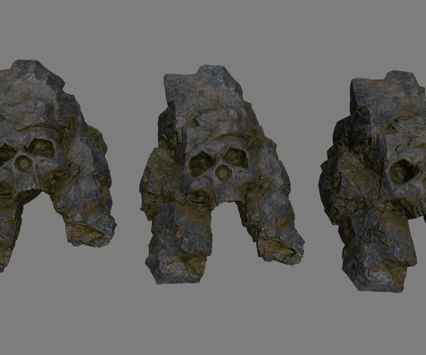 ArtStation - Skull Cave | Game Assets