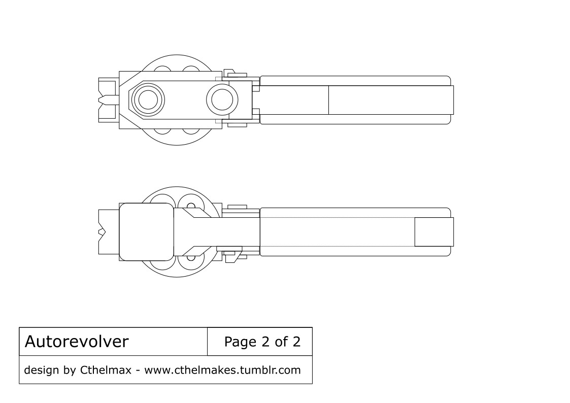 ArtStation - Autorevolver blueprints | Tutorials