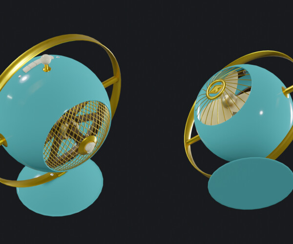 ArtStation - desk fan pack 3 | Game Assets