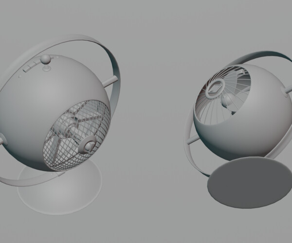 ArtStation - desk fan pack 3 | Game Assets