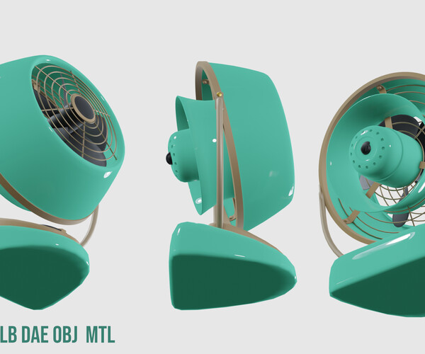 ArtStation - desk fan pack 3 | Game Assets