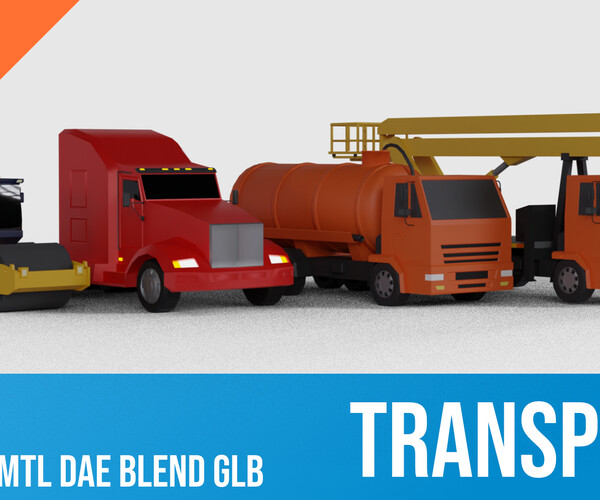 ArtStation - transport pack | Game Assets