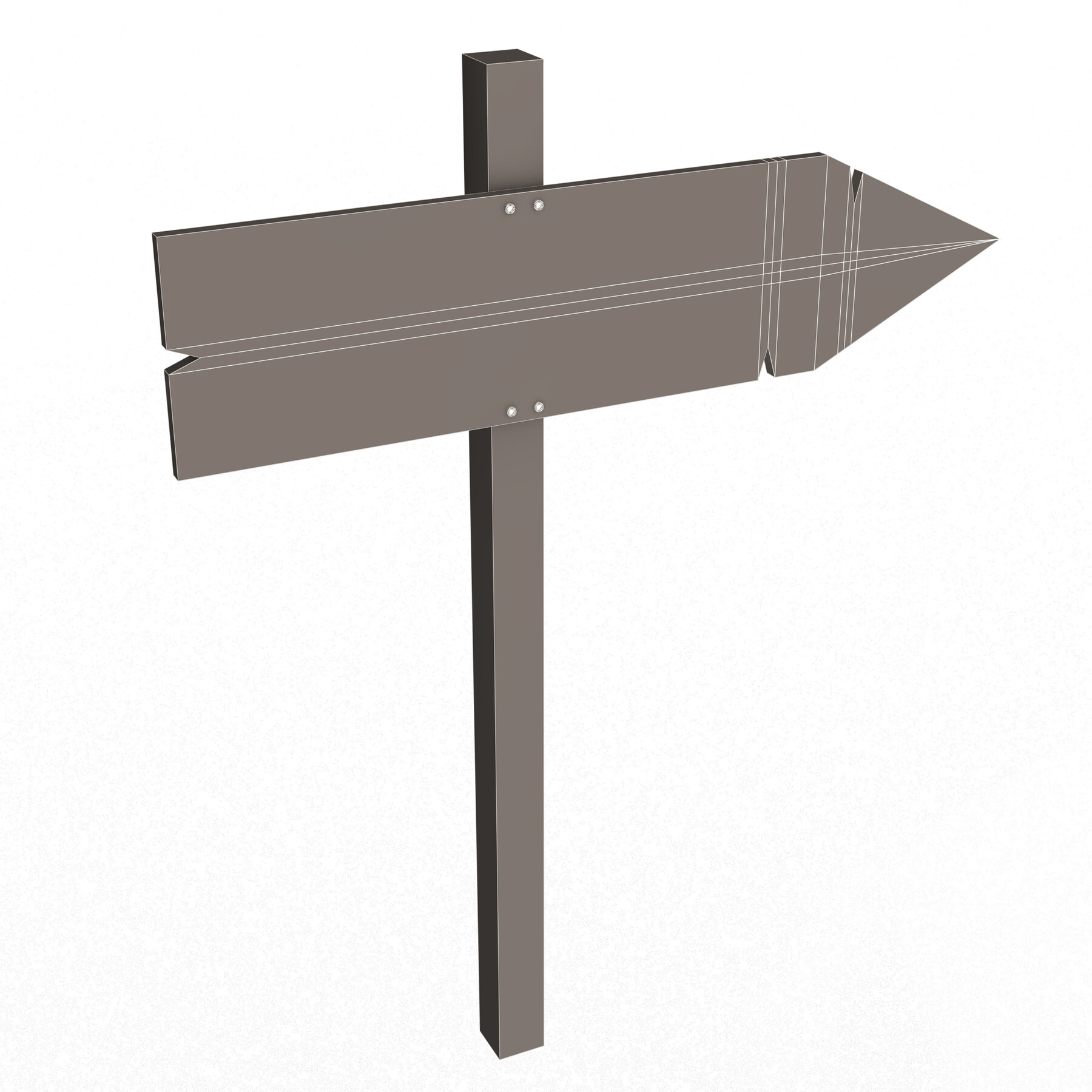 ArtStation - Wooden Sign | Resources