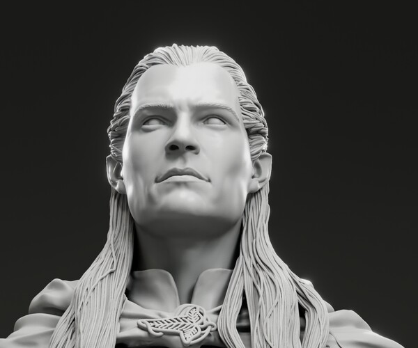 ArtStation - Orlando Bloom - Legolas - The Lord of the Rings | Resources