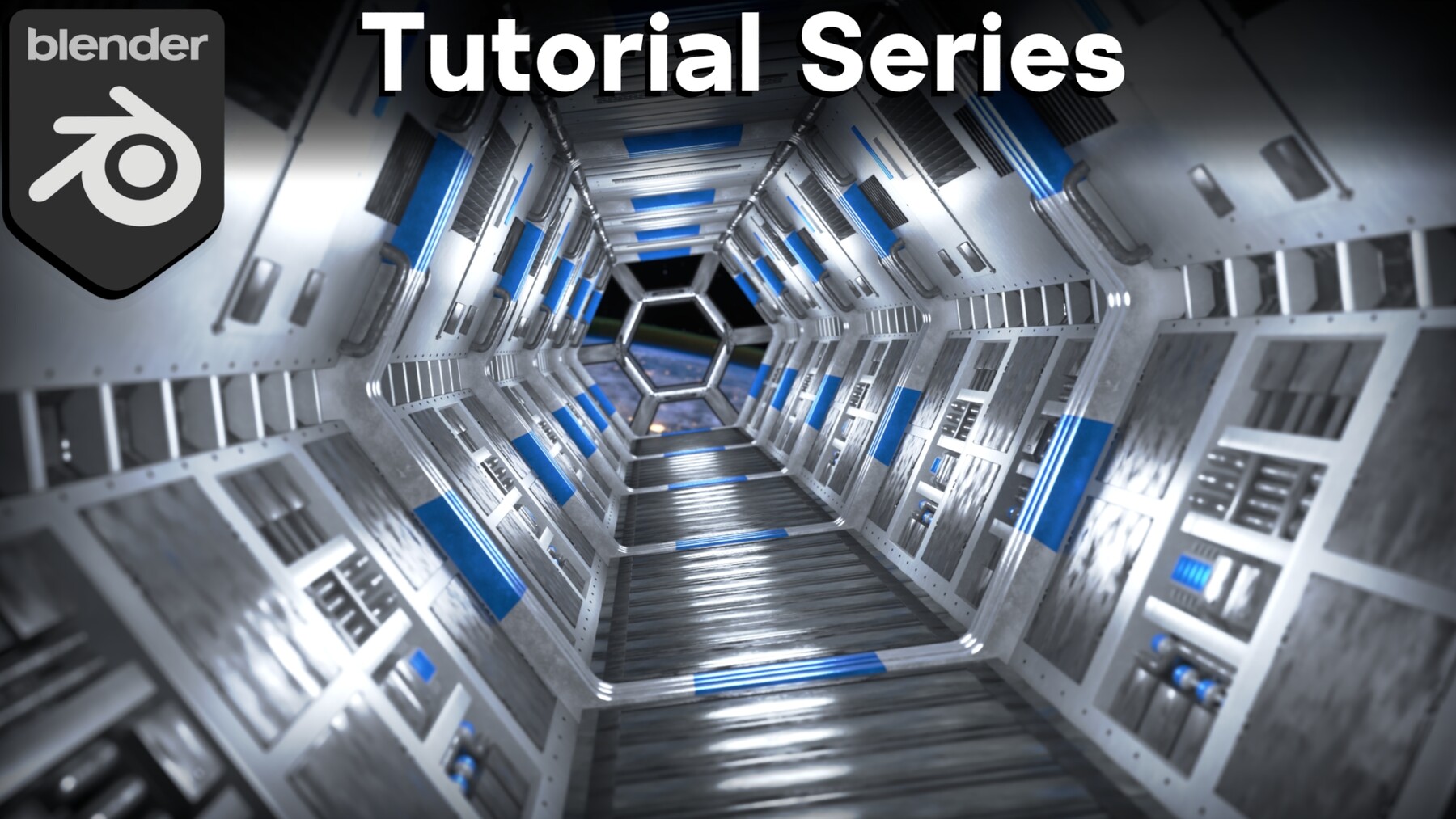 Ryan King - Space Station Corridor (Blender Tutorial Series)