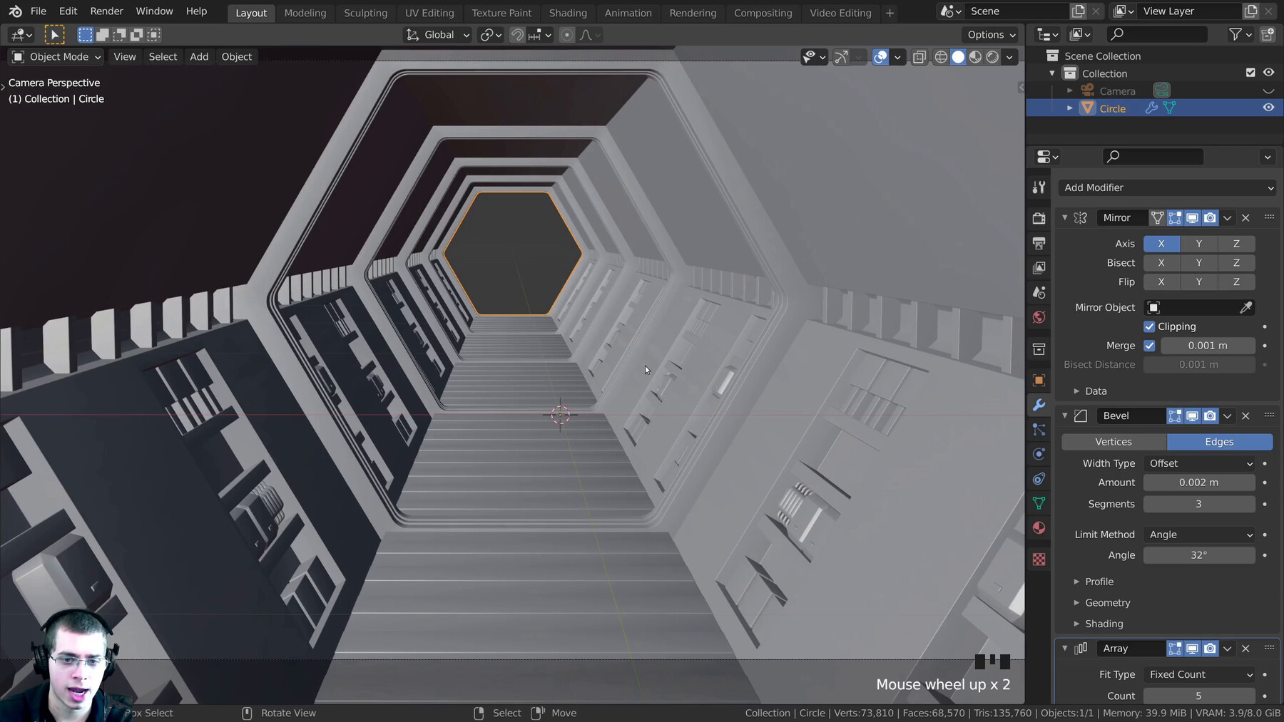 ArtStation - Space Station Corridor (Blender Tutorial Series) | Tutorials