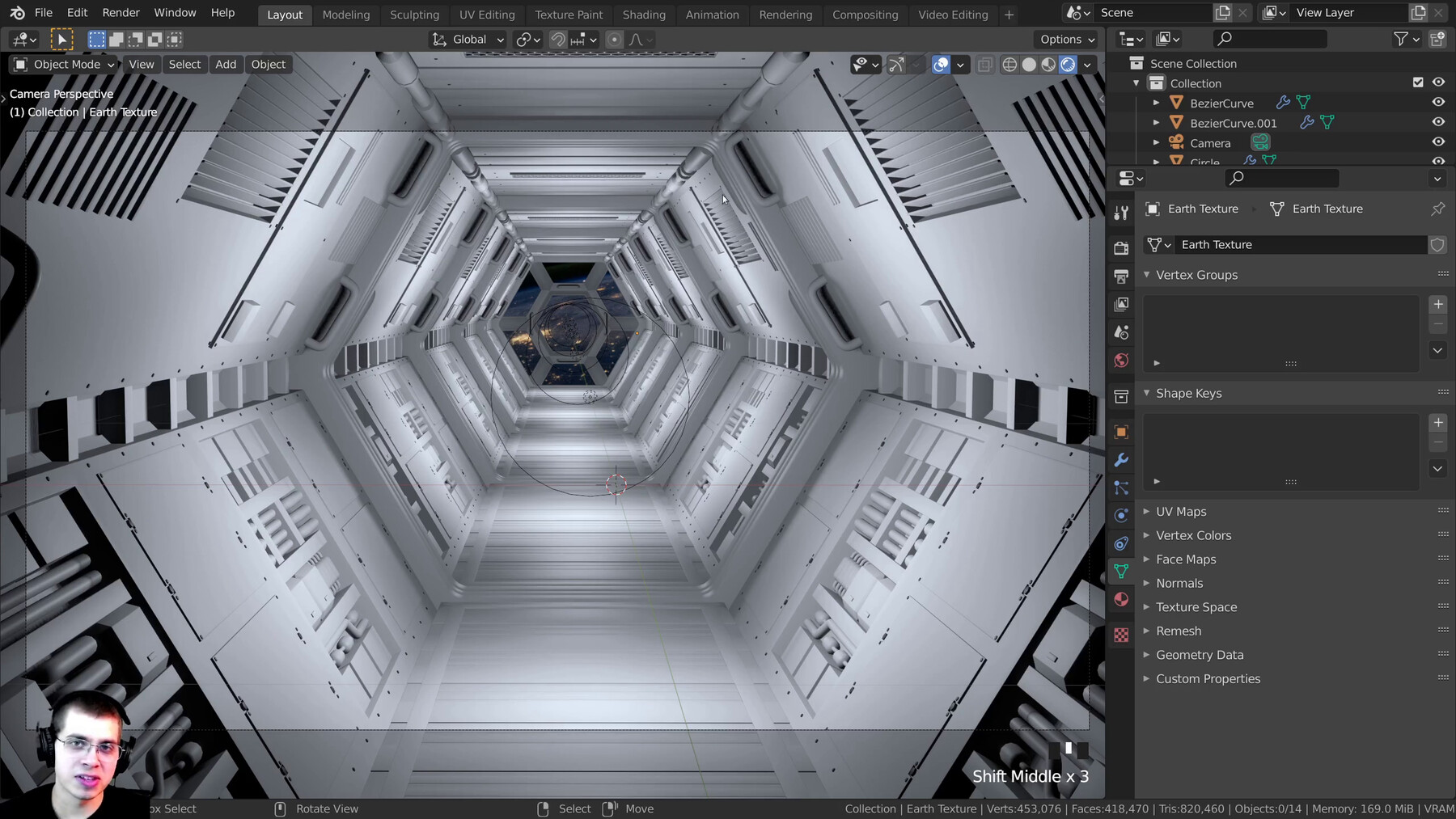 ArtStation - Space Station Corridor (Blender Tutorial Series) | Tutorials