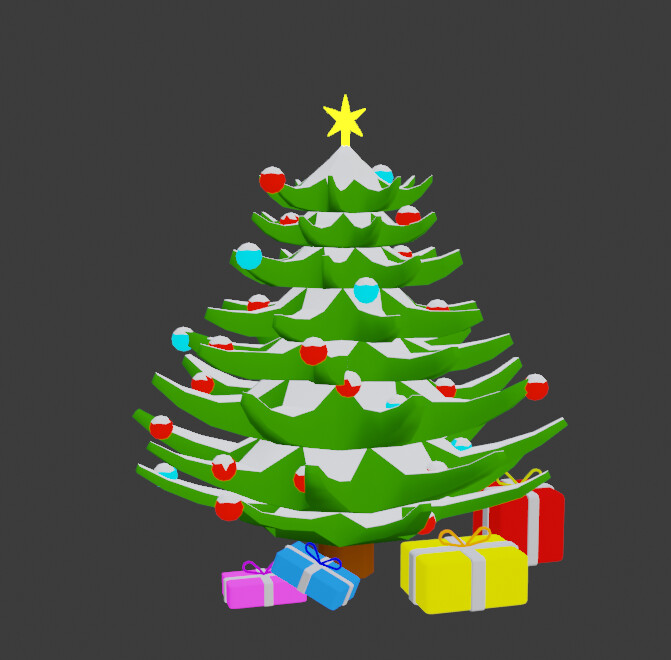 ArtStation - Christmas Tree | Game Assets