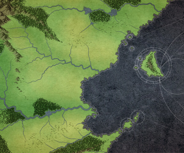 ArtStation - Fantasy Region Map 3 | Artworks