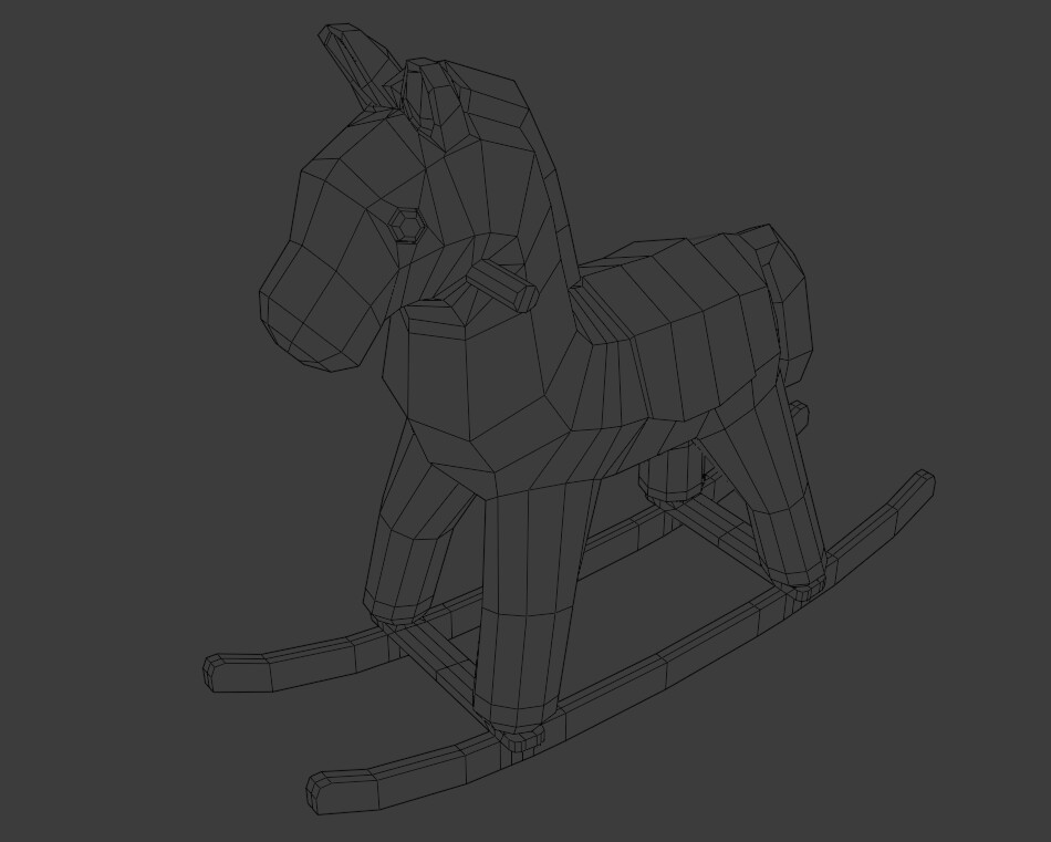 ArtStation - Rocking horse | Game Assets