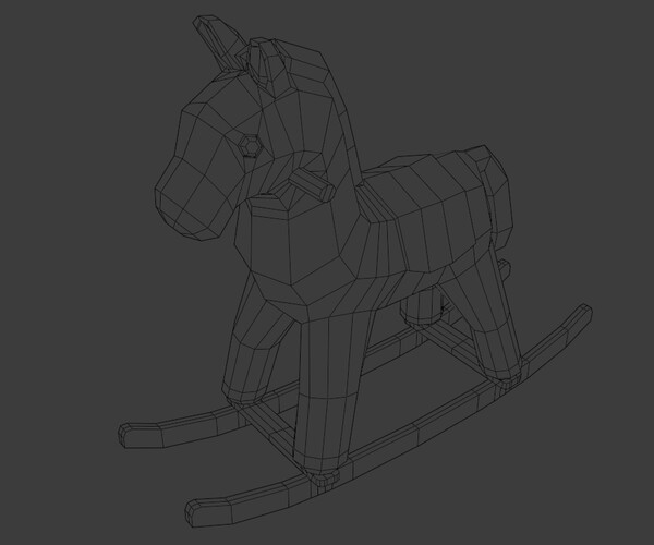 ArtStation - Rocking horse | Game Assets